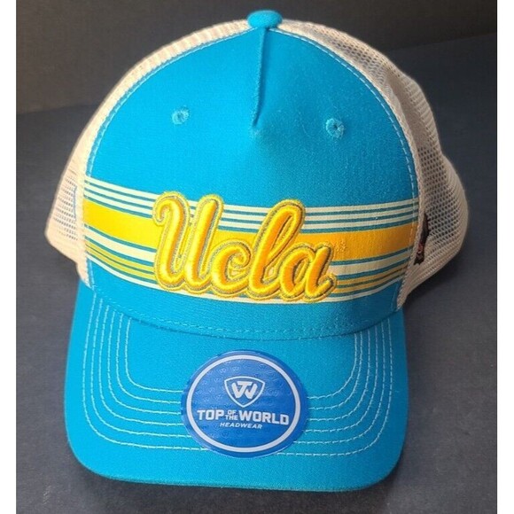 Accessories | Vintage Ucla Bruins Logo Bear Patch Top Of The World Mesh ...